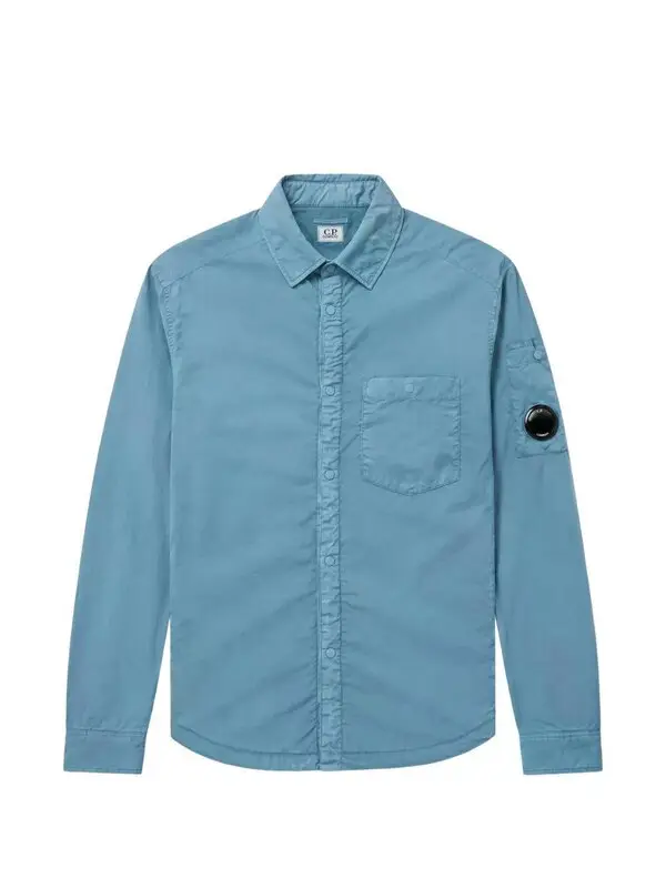 C.P. COMPANY Chrome-r Lens Padded Button Overshirt