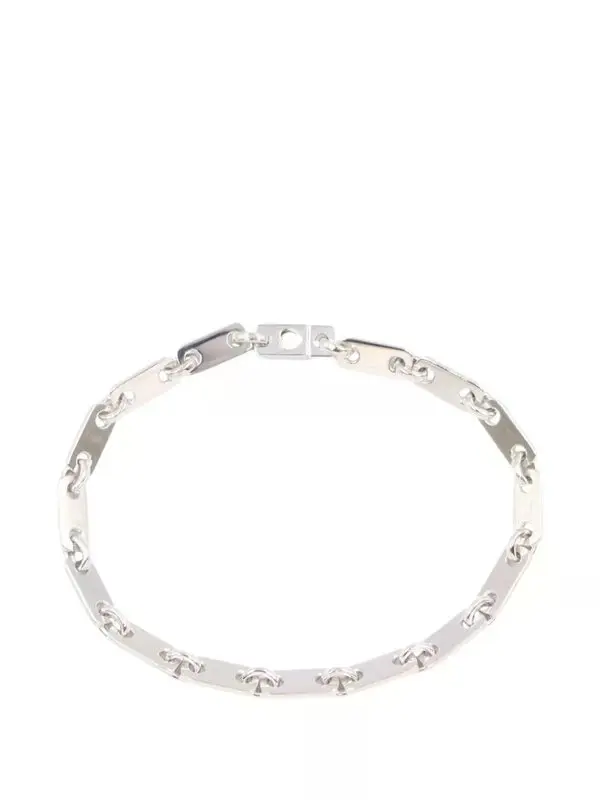 Cartier 2010s Fidelity Heart Key Bracelet - Silver