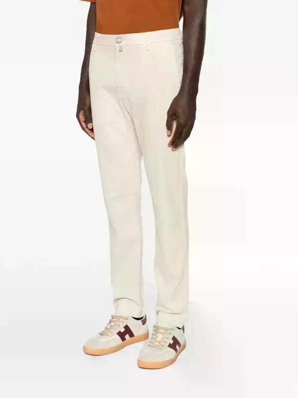 JACOB COHЁN Logo-patch Straight-leg Jeans