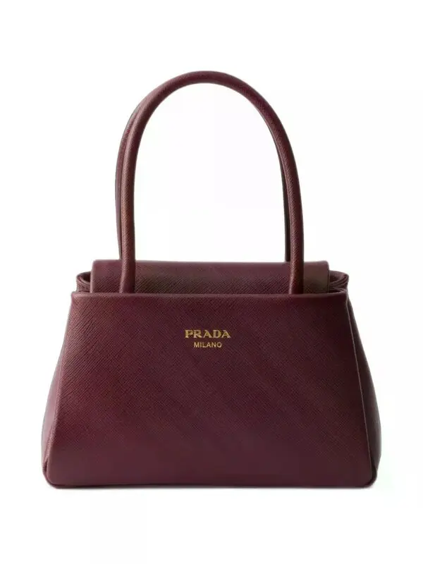 Prada Passage Saffiano Leather Mini Handbag - Red