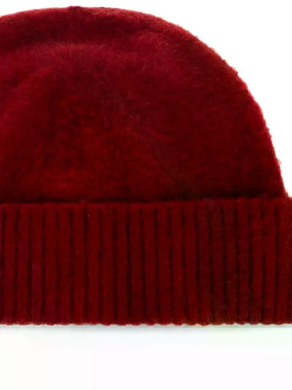 JIL SANDER Ribbed-knit Beanie Hat