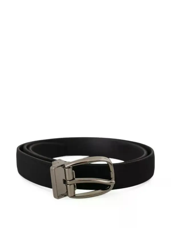 Dolce & Gabbana Grosgrain Logo-buckle Belt