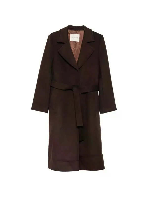 Gant Belted Notched-lapel Coat