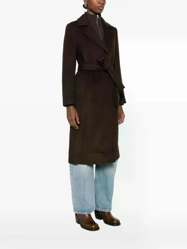 Gant Belted Notched-lapel Coat