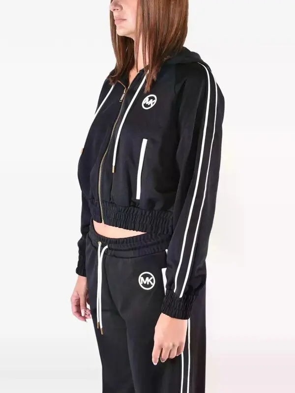 Michael Kors Contrast-trim Zip-up Hoodie