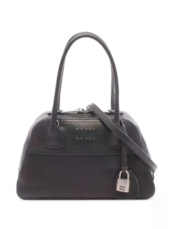 Miu Miu 2020s Vivant Leather Tote Bag
