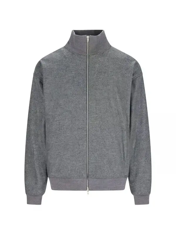 JIL SANDER Zip-up Wool Jacket