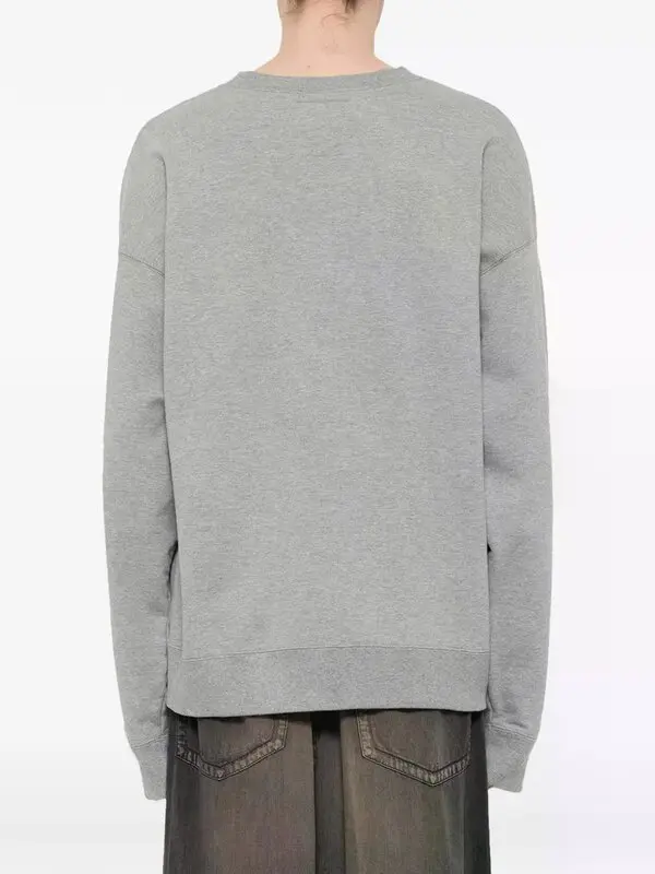 Mihara Yasuhiro Cat Printed Sweatshirt - Grey