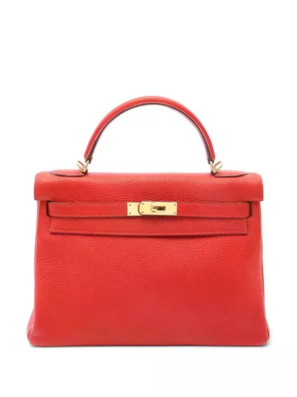 Hermès 2005 32 Kelly Handbag - Red