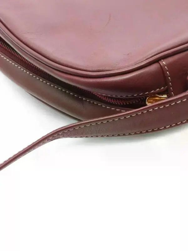 Cartier 2000s Leather Shoulder Bag