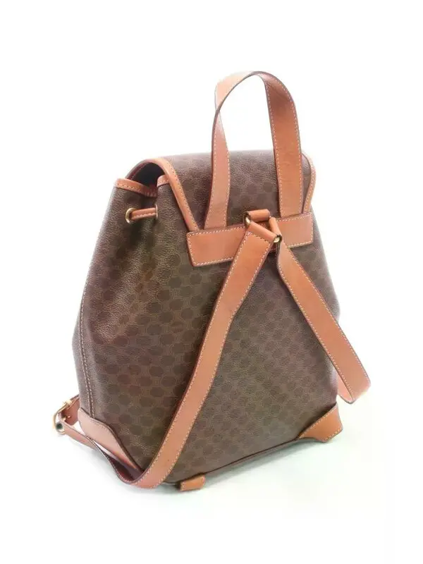 Celine 2000s Macadam Patterned Backpack