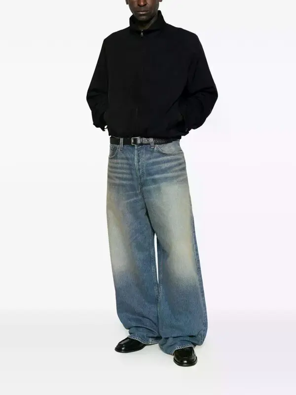 AGOLDE Bagley Faded-effect Whiskered Jeans