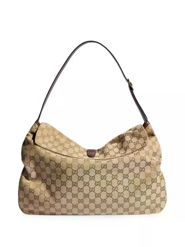 Gucci Medium Crossbody Bag With Web - Neutrals