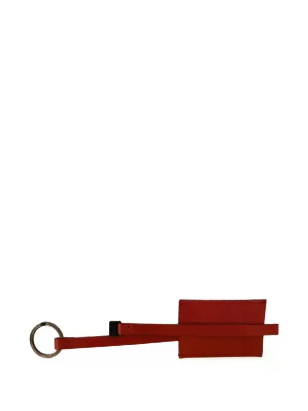 Costume National Logo-plaque Leather Keyring