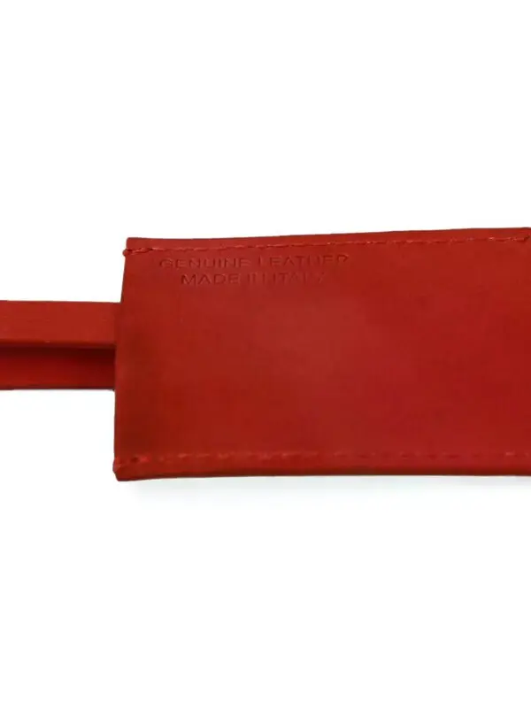 Costume National Logo-plaque Leather Keyring