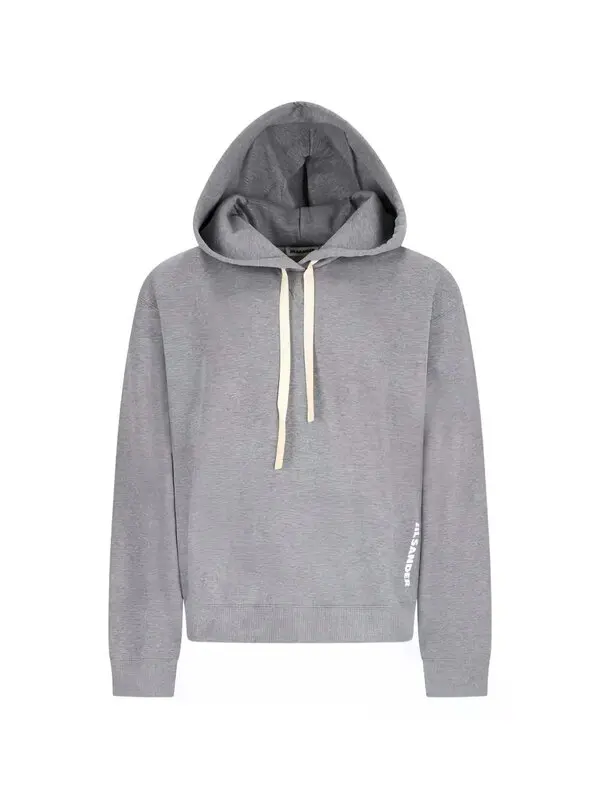 JIL SANDER Logo-print Drawstring Hoodie