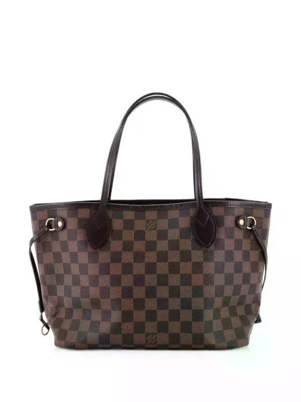 LOUIS VUITTON Neverfull Damier Pm Tote Bag