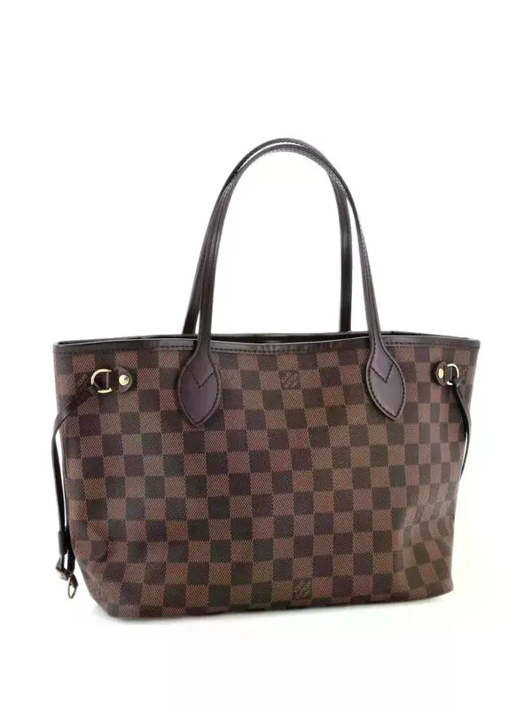 LOUIS VUITTON Neverfull Damier Pm Tote Bag
