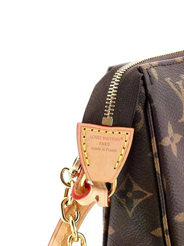 LOUIS VUITTON Chain Pochette Accessoires Nm Monogram Canvas Shoulder Bag