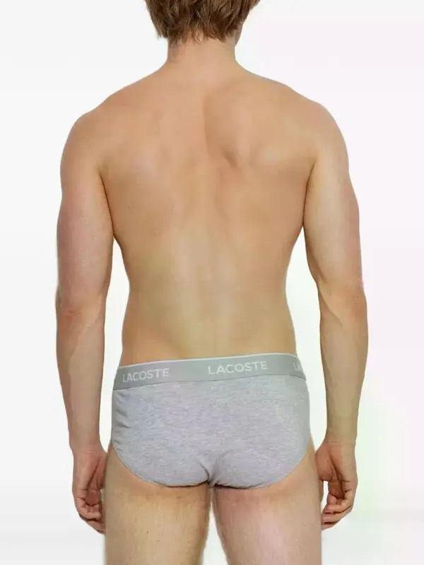 Lacoste Logo-waistband Briefs Set