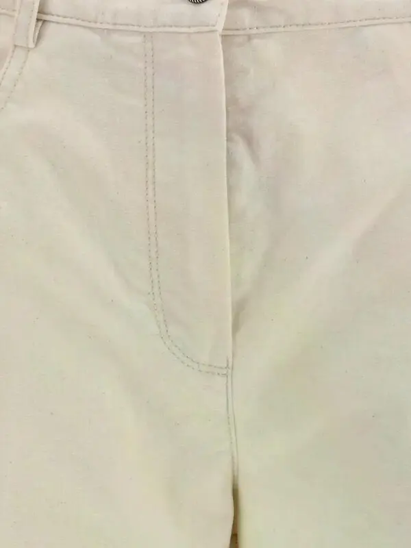 FORTE_FORTE Flocked Wide-leg Jeans