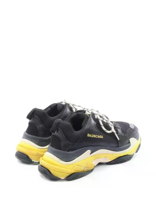 Balenciaga 2010s Triple S Sneakers - Black