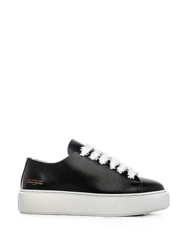 VANDA NOVAK Grace Frayed Sneakers