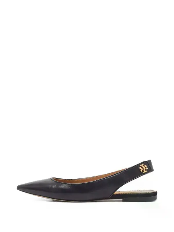 Tory Burch Kira Double T Slingback Flat Pumps