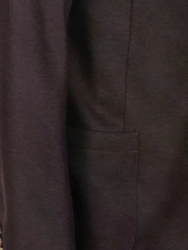 Eleventy Detachable-hood Notched-lapels Jacket - Brown