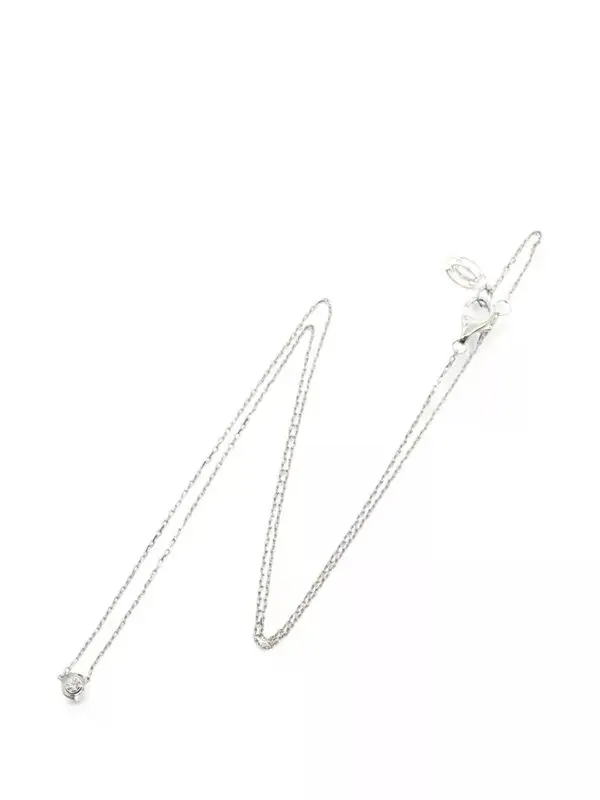 Cartier 2010s D'amour Diamond Necklace - Silver