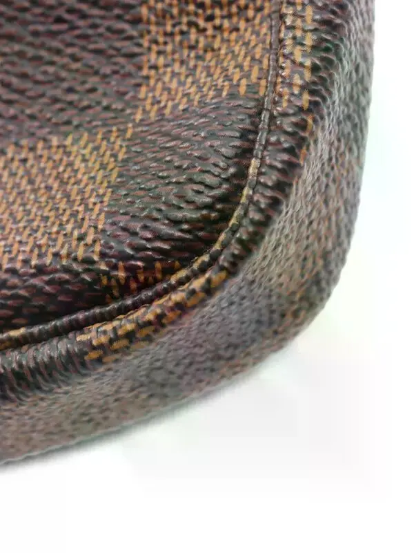 LOUIS VUITTON 2008 Mini Pochette Damier Ebene Mini Bag