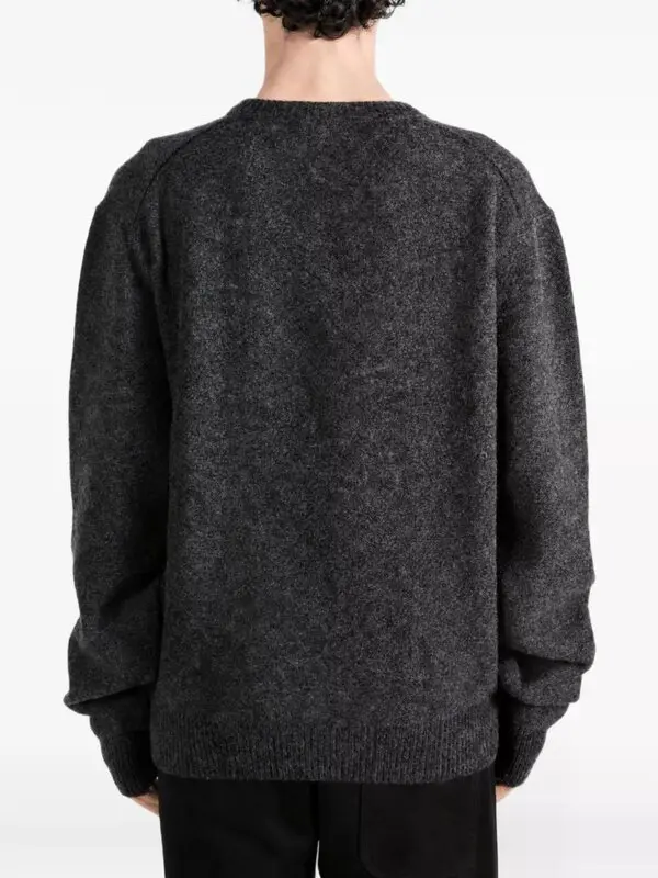 LEMAIRE V-neck Wool Sweater