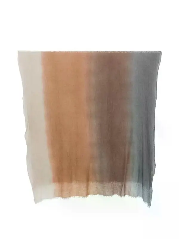 MIRROR IN THE SKY Gradient Cashmere Scarf