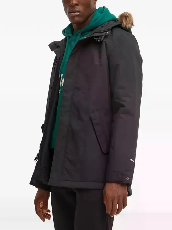 The North Face Faux-fur Trim Hooded Jacket