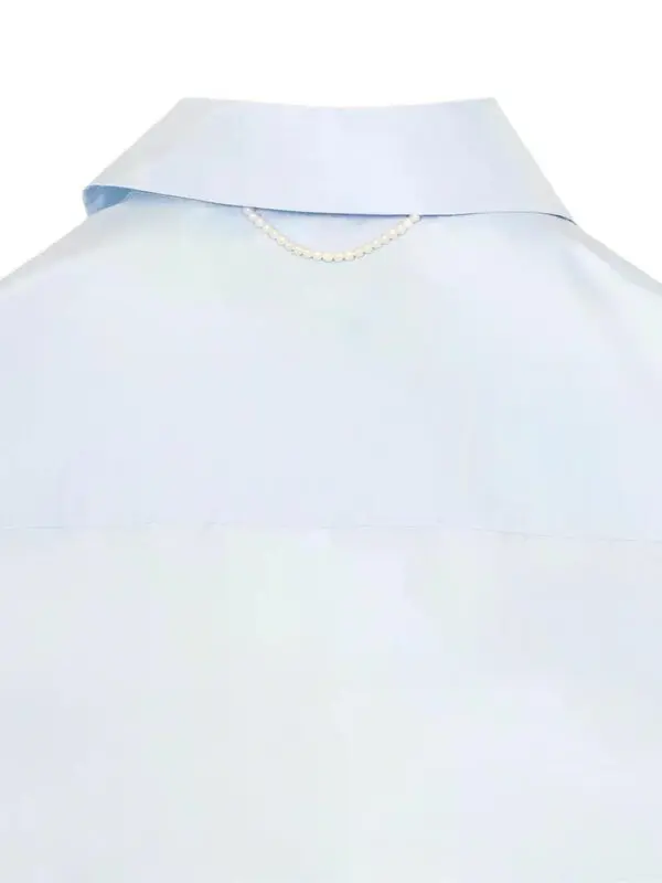 Carven Faux-pearl Embellished Shirt