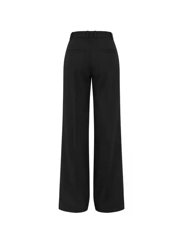 KAOS Pressed-crease Wide-leg Trousers