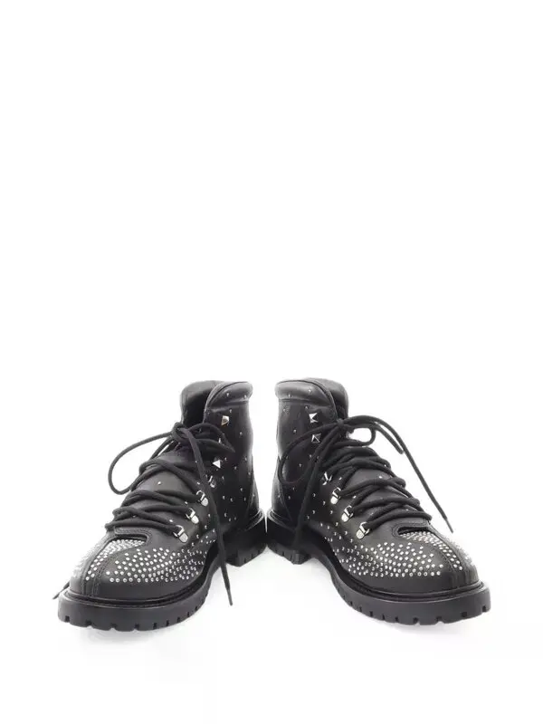 Valentino Garavani 2010s Rockstud Combat Boots