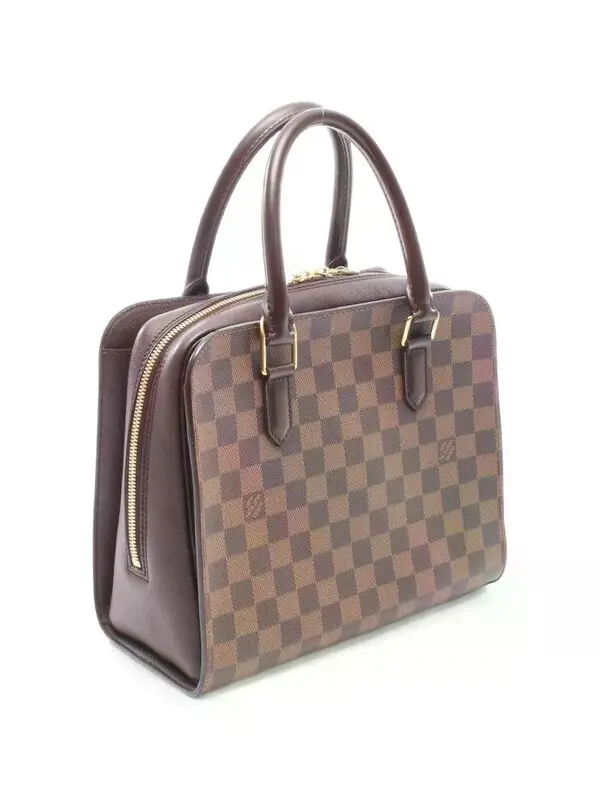 LOUIS VUITTON 2006 Triana Damier Ebene Tote Bag