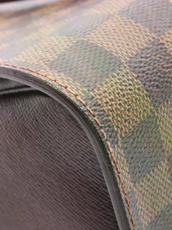 LOUIS VUITTON 2006 Triana Damier Ebene Tote Bag