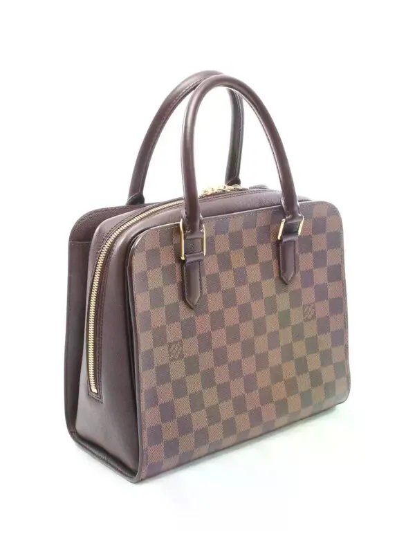 LOUIS VUITTON 2006 Triana Damier Ebene Tote Bag