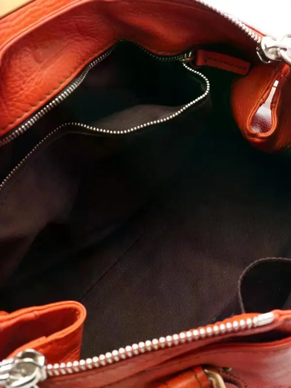 Chloé 2000 Paddington Leather Tote Bag - Orange