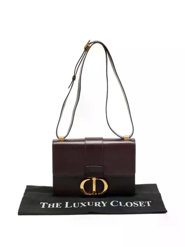 Dior 2019 30 Montaigne Leather Shoulder Bag