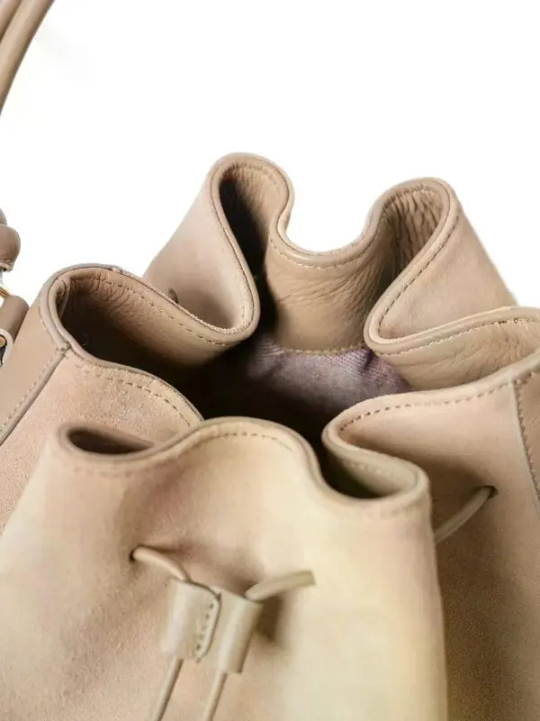 ANN KURZ Tall Saku Panelled Bucket Bag