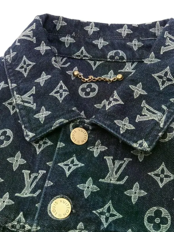 LOUIS VUITTON 2010s Monogram-pattern Jacket