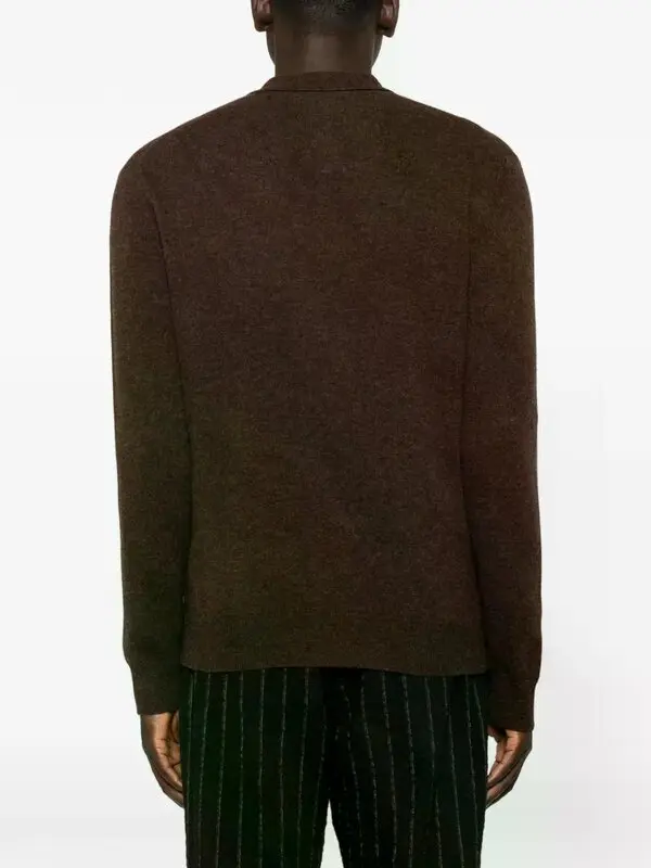 HOSIO Button-up Chest-pocket Cardigan