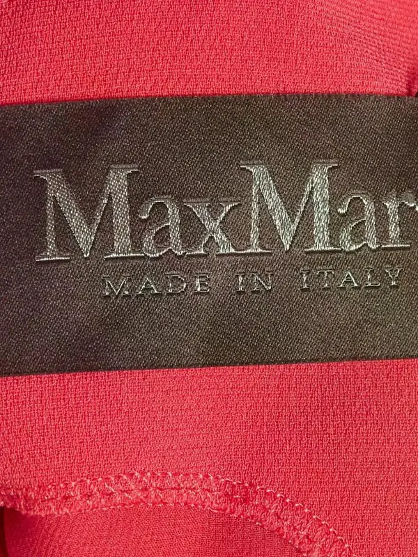 Max Mara Crepe Sleeveless Maxi Dress