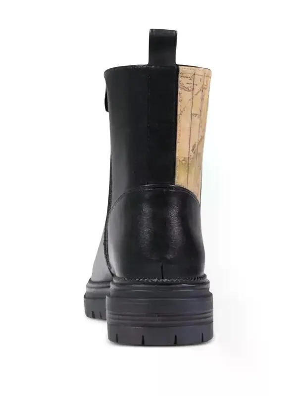 ALVIERO MARTINI 1° CLASSE Geo Classic Panelled Ankle Boots