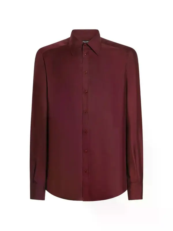 Dolce & Gabbana Silk Shirt - Red