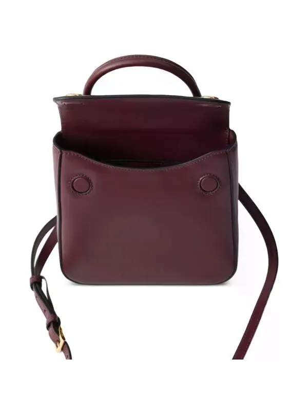 Prada Carry Mini Leather Handbag - Red
