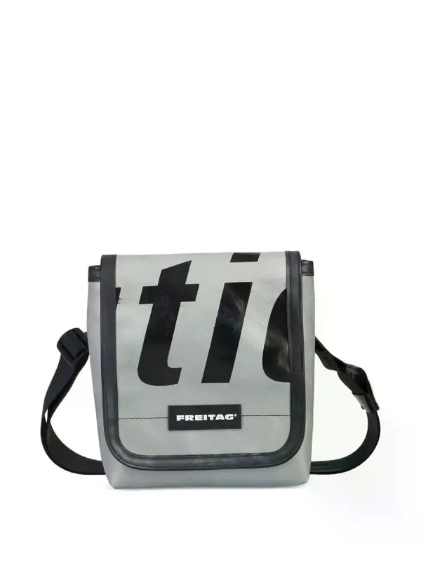 FREITAG Small Logo-patch Crossbody Bag - Grey